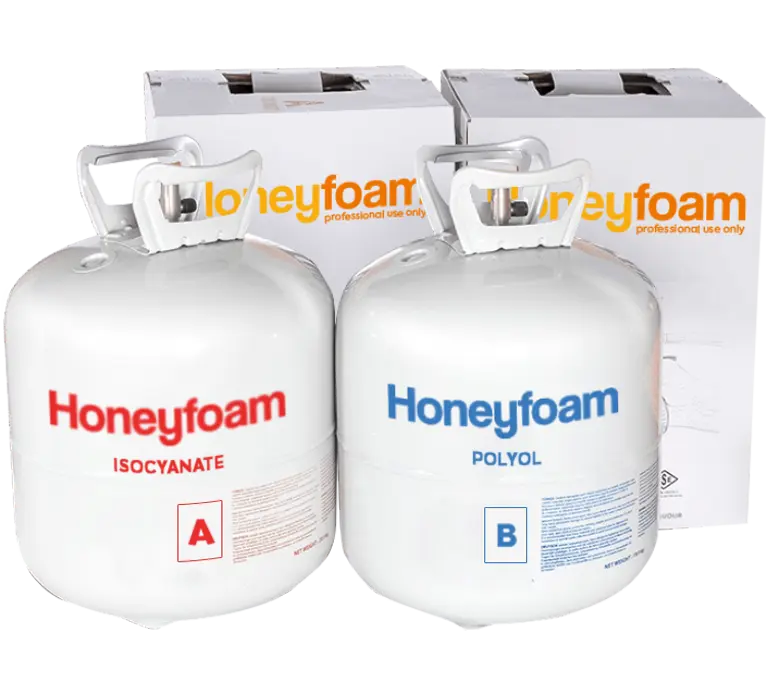 Spray foam polyurethane thermal insulation kit – Honeyfoam